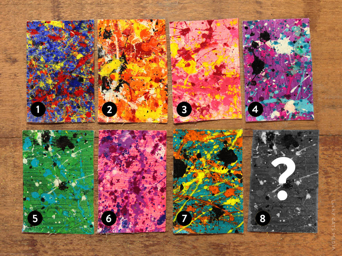 Splatter Painting Party – The Danforth Arts Studio