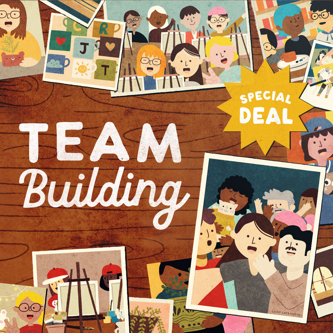 Team Building, Friends & Family Events – The Danforth Arts Studio