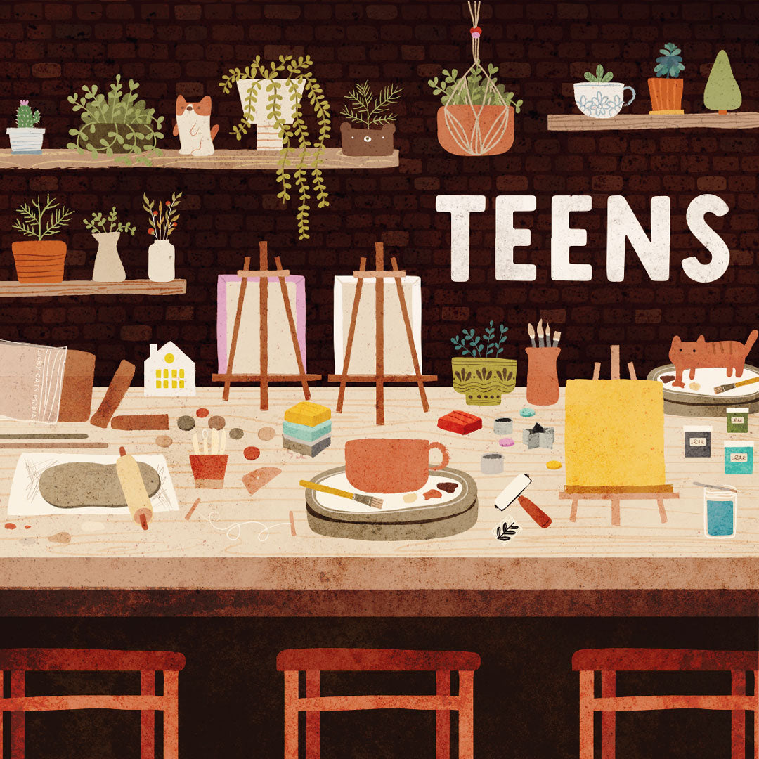 Teens Art Class | 5 or 10 Weeks Session – The Danforth Arts Studio
